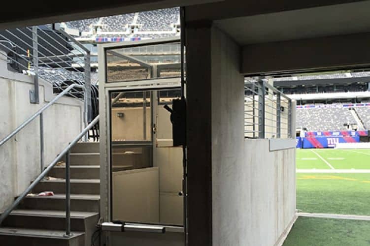 Commercial Accessibility Solutions for Stadiums - Day Elevator and Lift